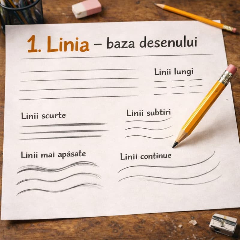 Tehnici de bază în desen – ghid simplu pentru începători - Decorello
